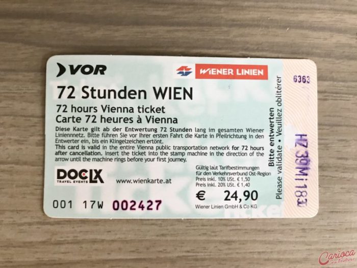 Transporte em Viena: o Vienna City Card vale a pena?