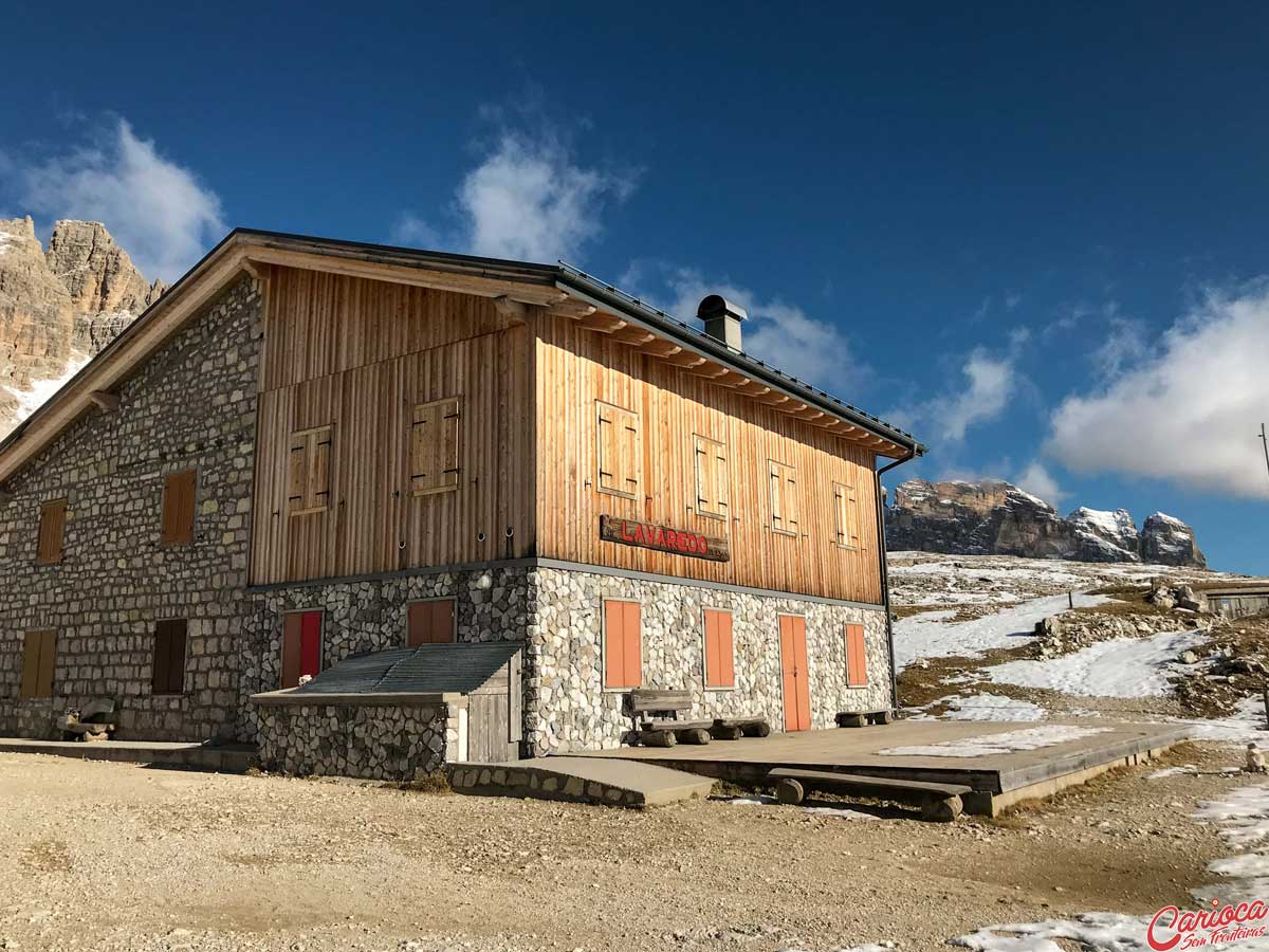 Rifugio Auronzo e o trekking para Tre Cime di Lavaredo