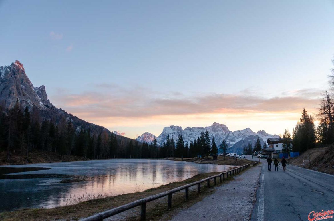 Lago Misurina, uma das maiores lendas dos Alpes da Itália