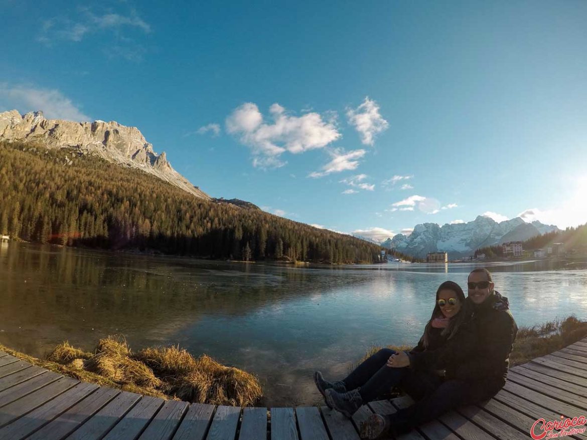 Lago Misurina, uma das maiores lendas dos Alpes da Itália