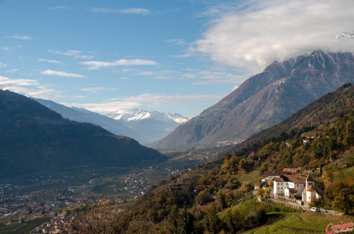 Castelo do Tirol, beleza e história nas montanhas da Itália